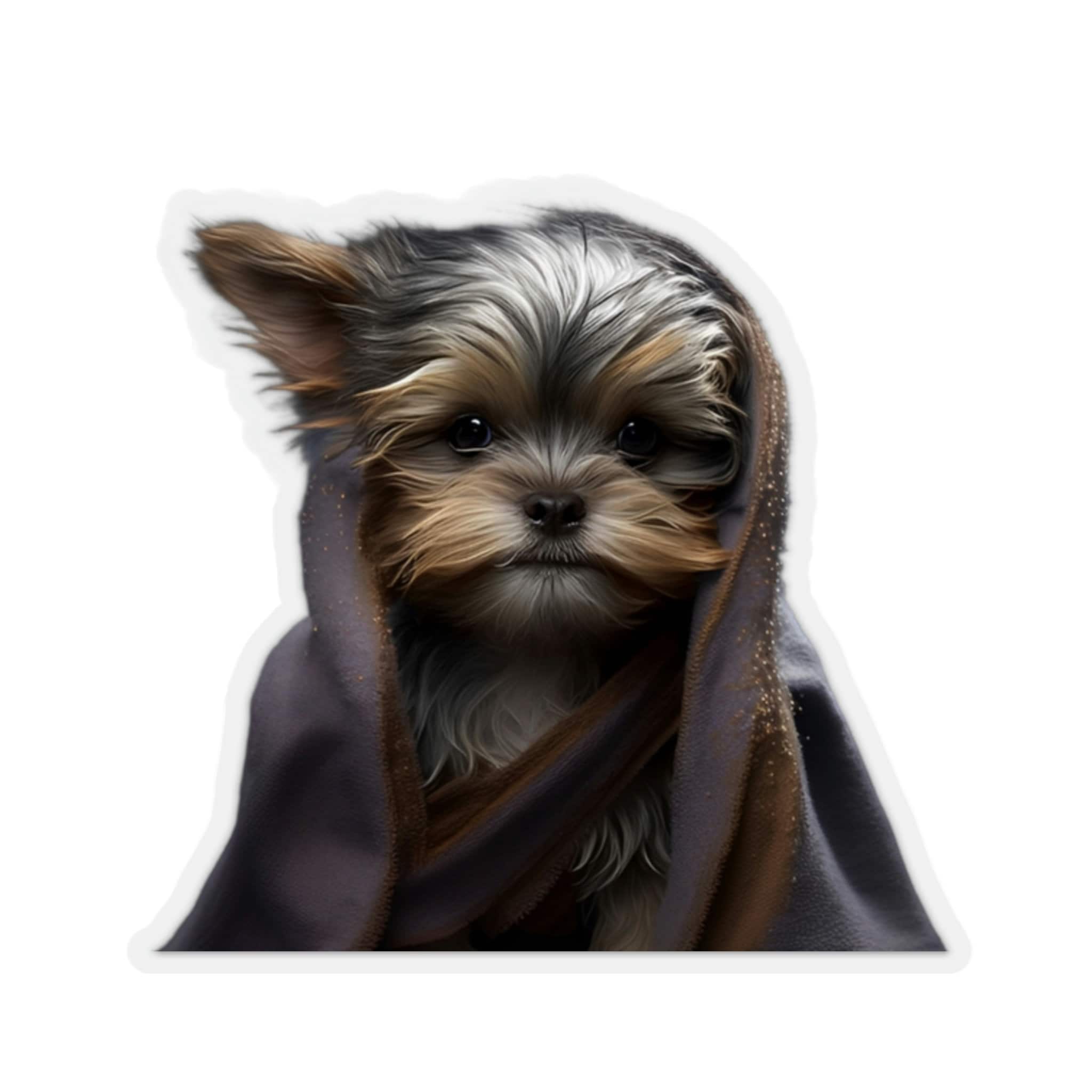 Yorkie Anakin Sticker Laptop Sticker Water Bottle Sticker - Etsy