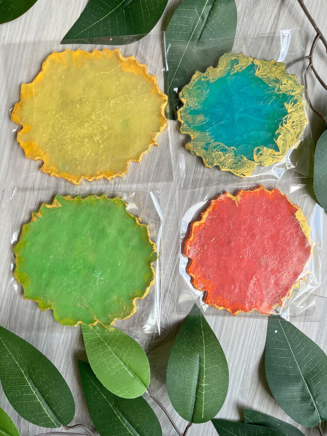 Luxury Gem Treasure GEODE Box Crystal Candy, Handmade Kohakutou, Edible ...