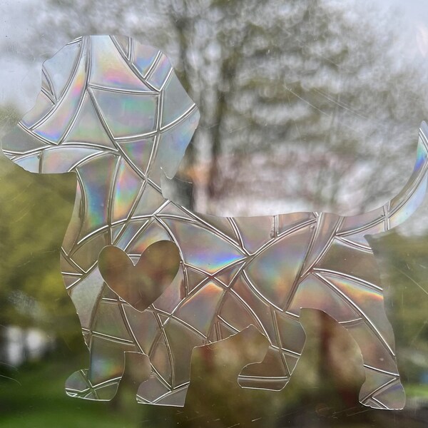 Window Clings Dachshund - Etsy