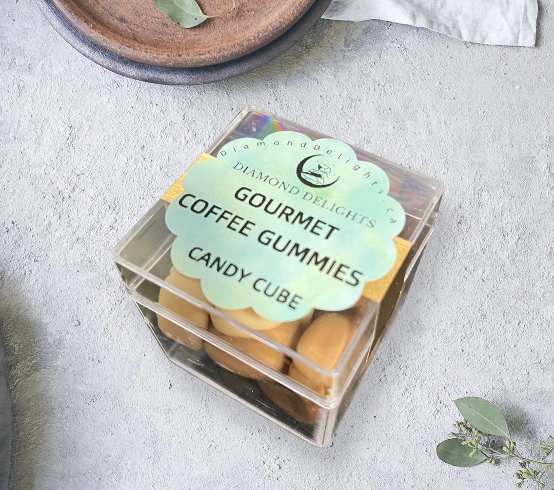Gourmet Coffee Candy Cube Candy Gummies, Novelty Candy Bag, Unique Gift ...