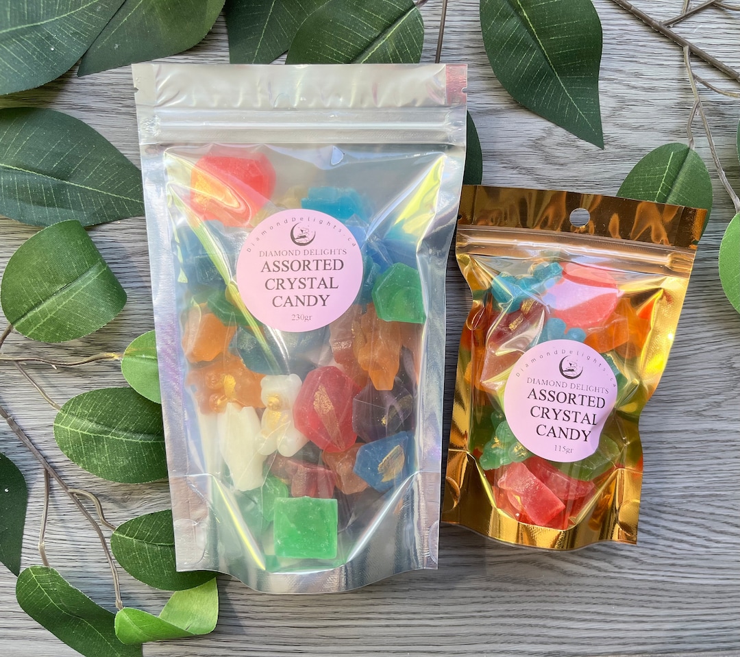 Kohakutou Crystal Candy: Vegan Gem Treasure, Assorted Flavors - Etsy