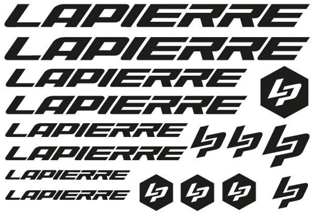 Lapierre COLOURS Bicycle Decals Bike Vinyl Stickers for - Etsy