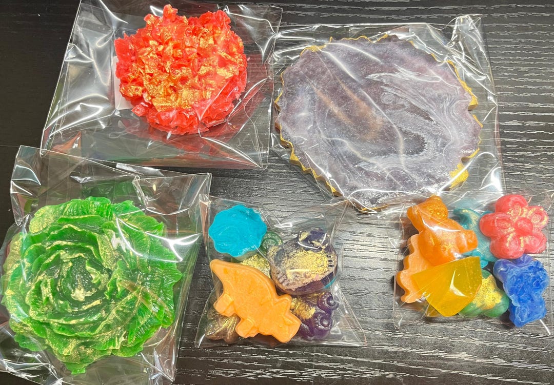 Deluxe Vegan Kohakutou Crystal Candy: Edible Gem Treasure Box - Etsy