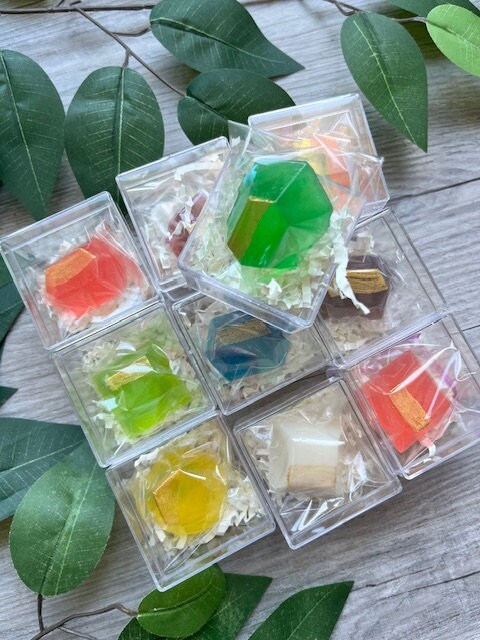 Edible Gemstone Candy: Vegan Kohakutou Crystal Jewel Box - Etsy