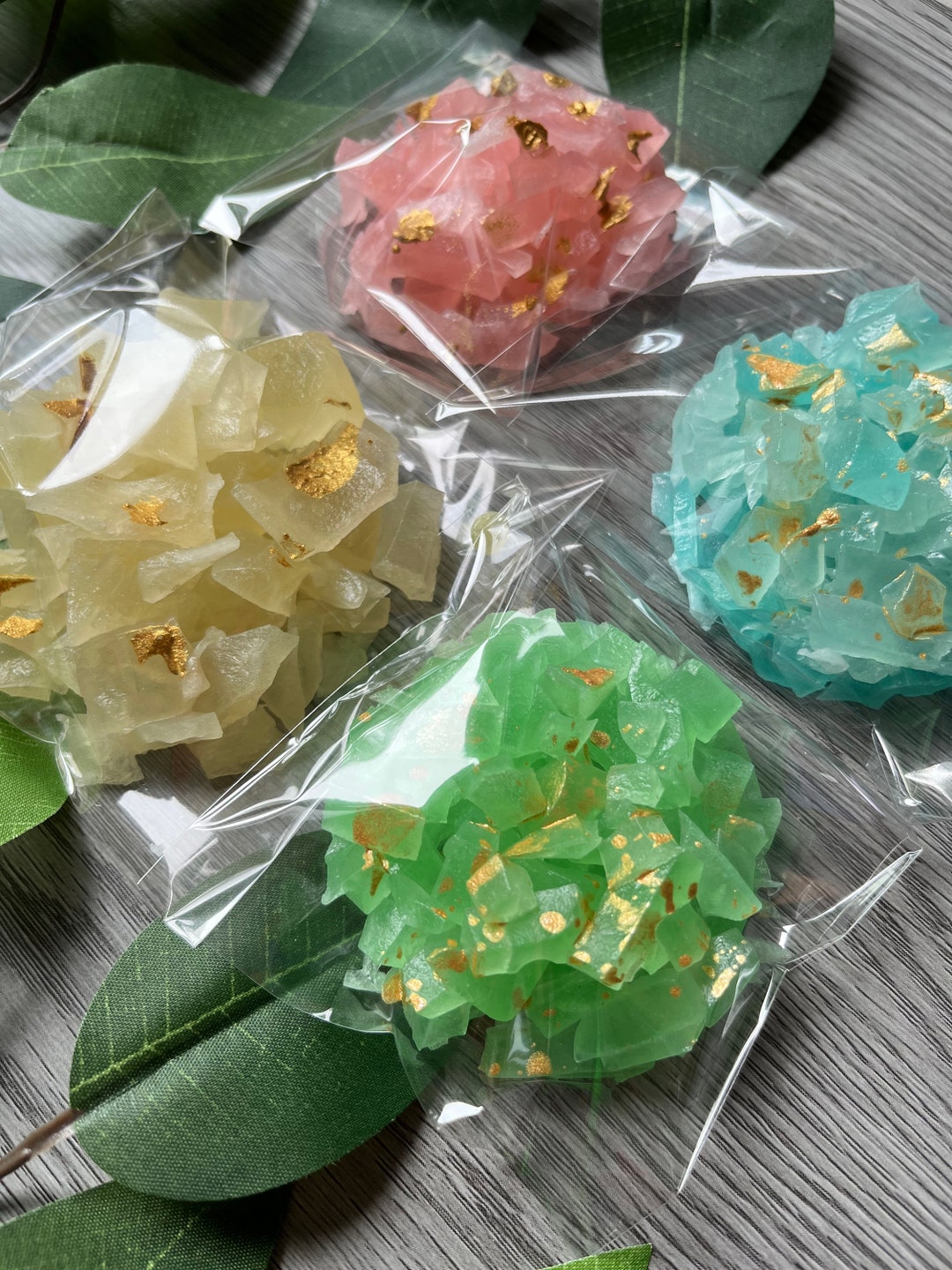 Kohakutou Crystal Candy: Handmade Vegan Edible Gem - Etsy