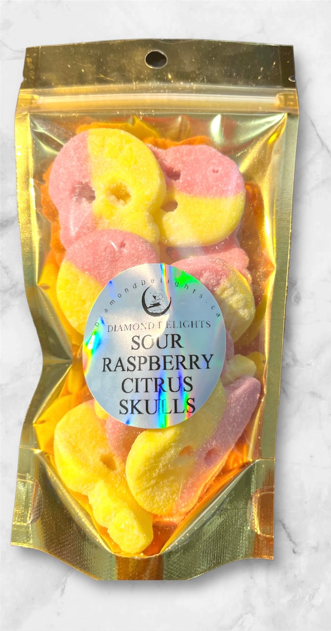 Bubs Sour Raspberry Citrus Skulls Swedish Candy, FAST SHIP Bubs Ovals ...