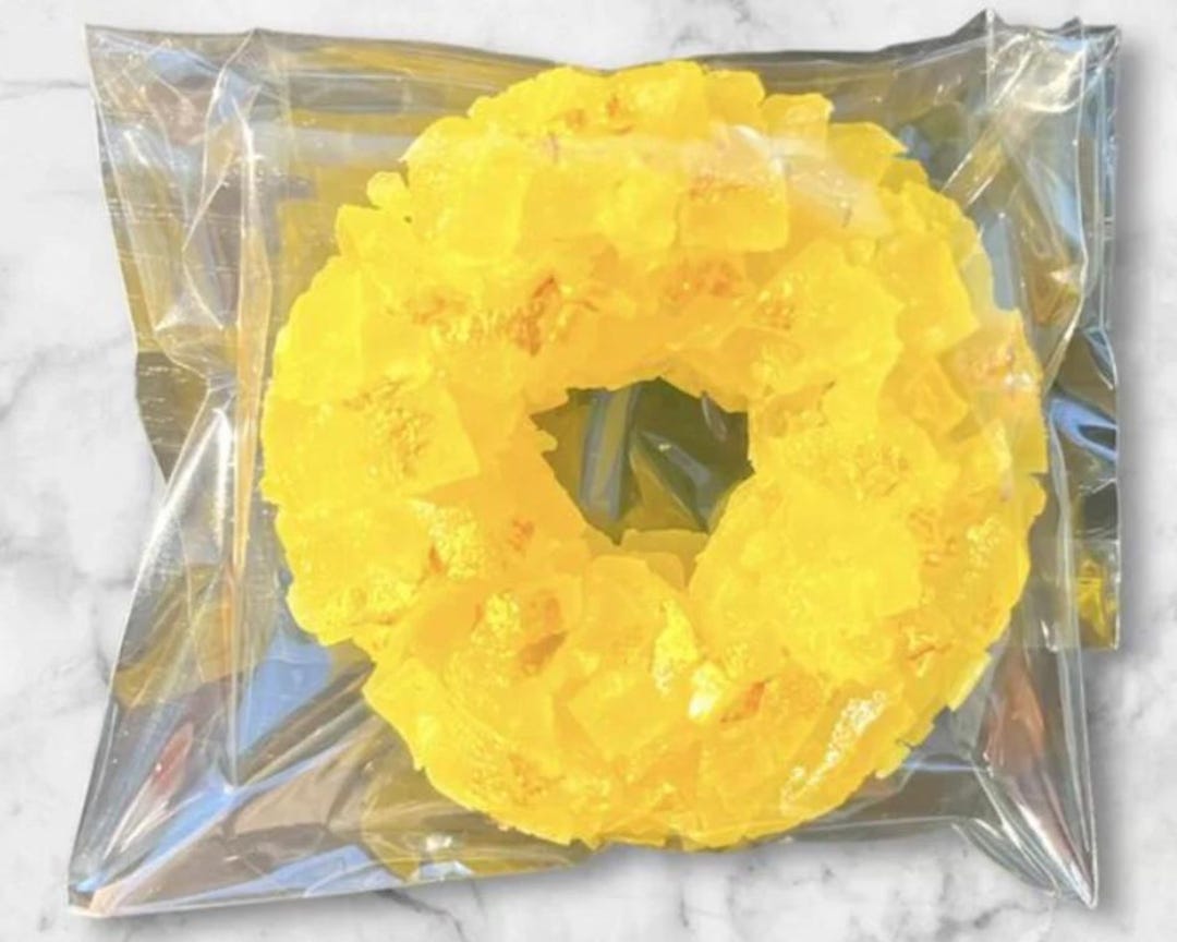 Edible Crystal Cluster DONUT Kohakutou, Candy, Edible Gem, Edible ...