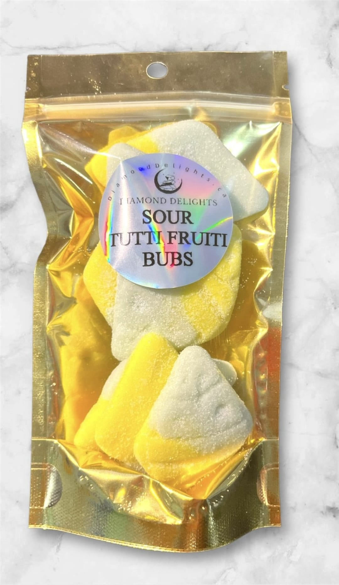 Bubs Sour Foam Tutti Frutti Marshmallow Rhombus Swedish Candy, FAST ...