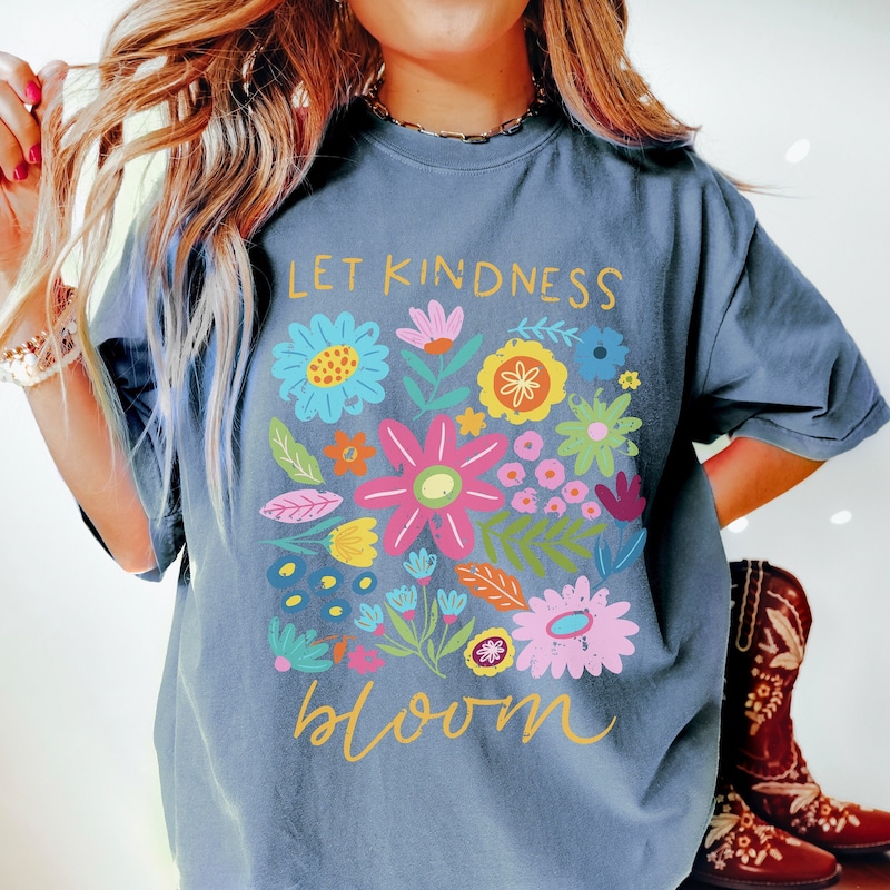 Bloom Tshirt - Etsy