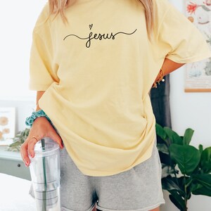 Comfort Colors® Religious Shirt, Jesus Shirt, Jesus Loves You ...