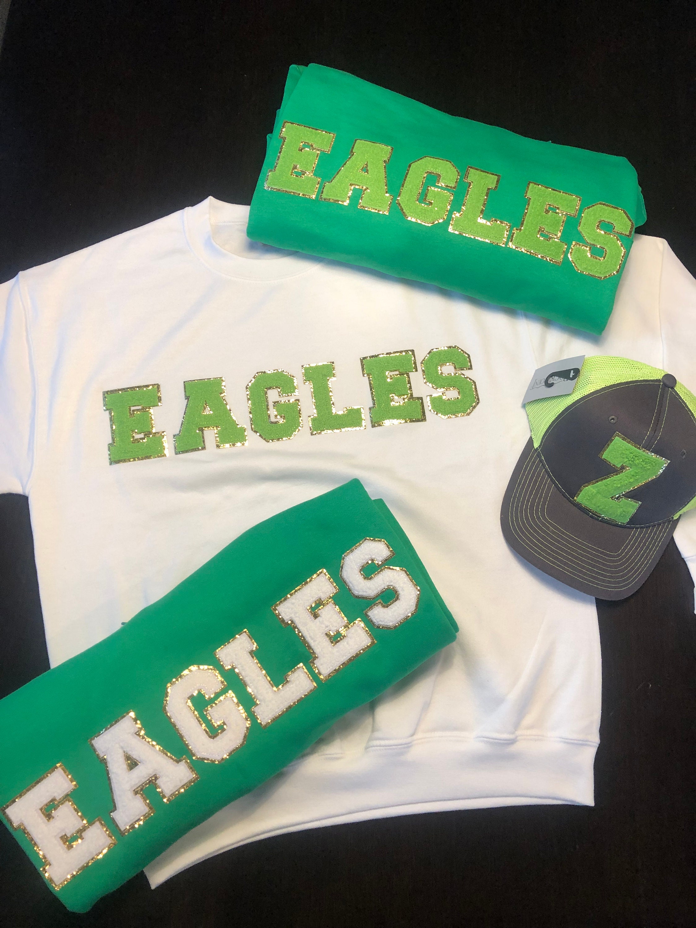 Chenille Letter Sweatshirts - Etsy