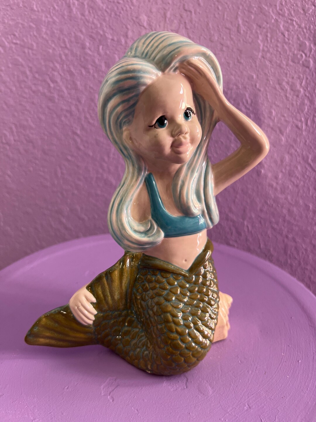 Ceramic Mermaid - Etsy