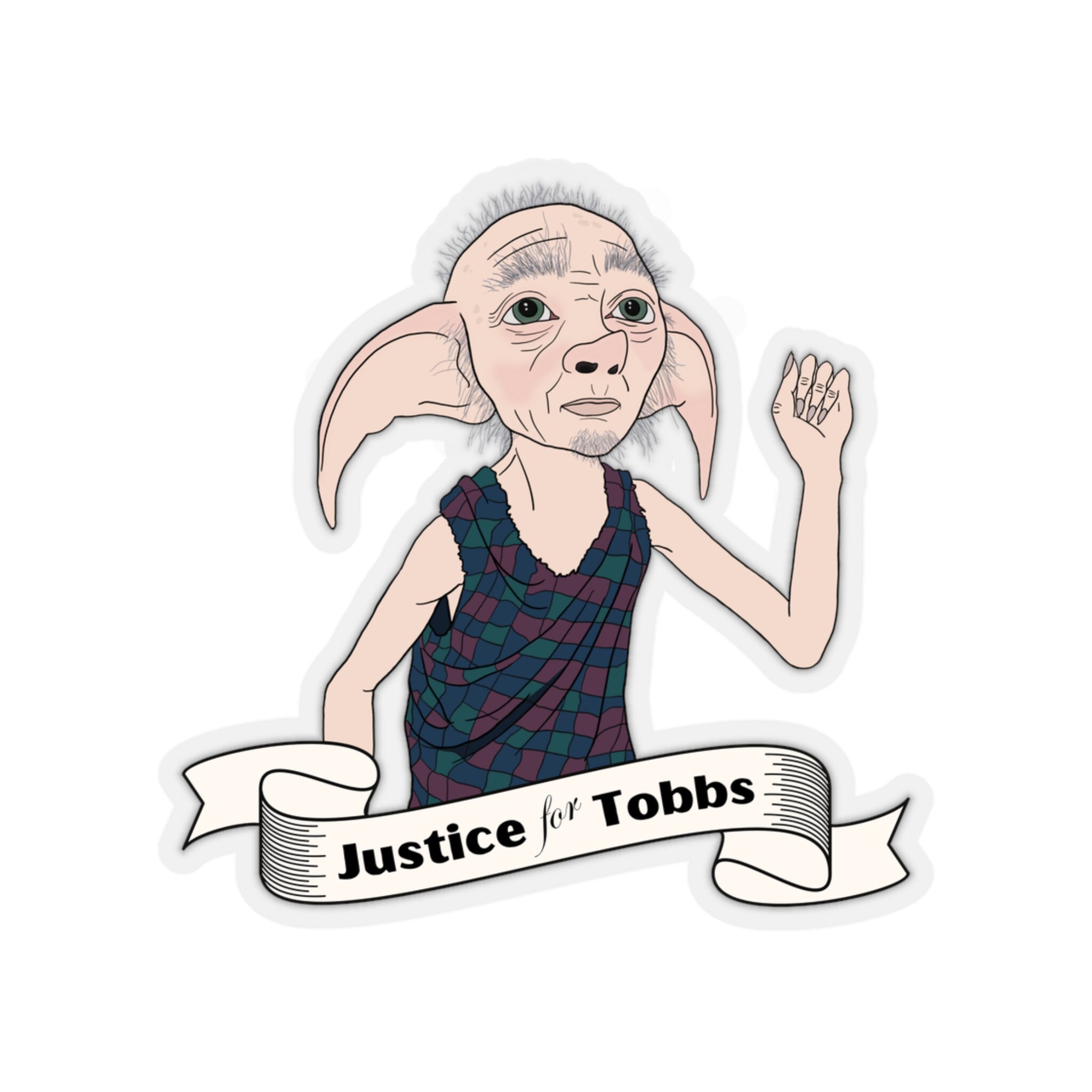 Justice for Tobbs Hogwarts Legacy Deek Sticker - Etsy