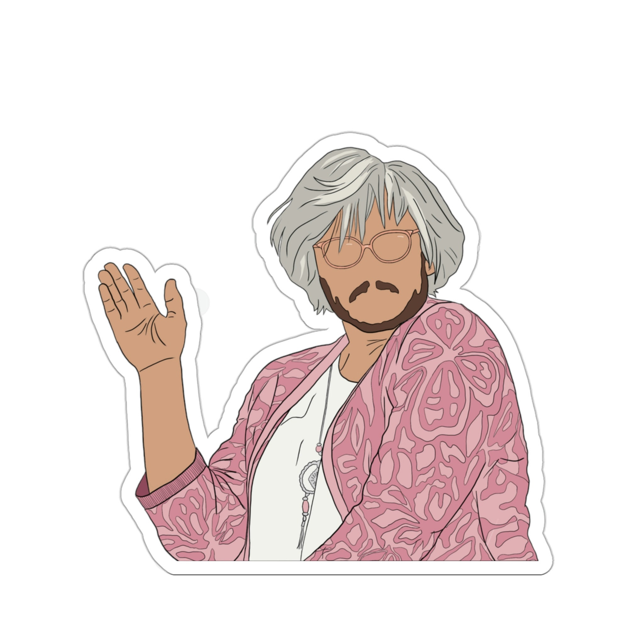 Pedro Pascal Protective Mom SNL Sticker - Etsy