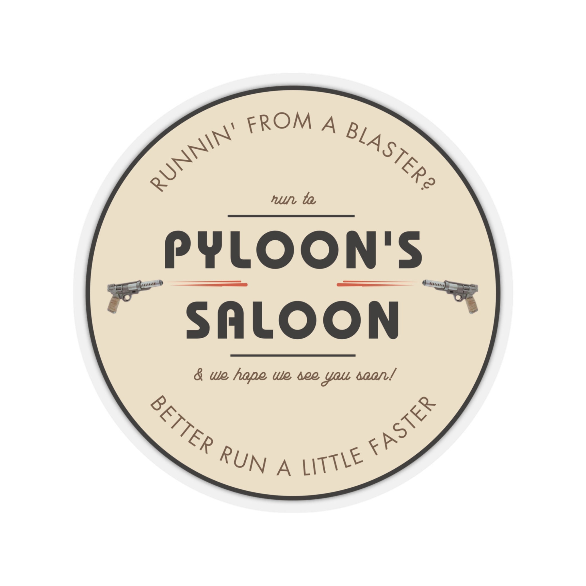 Jedi Survivor Star Wars Pyloon's Saloon Sticker - Etsy