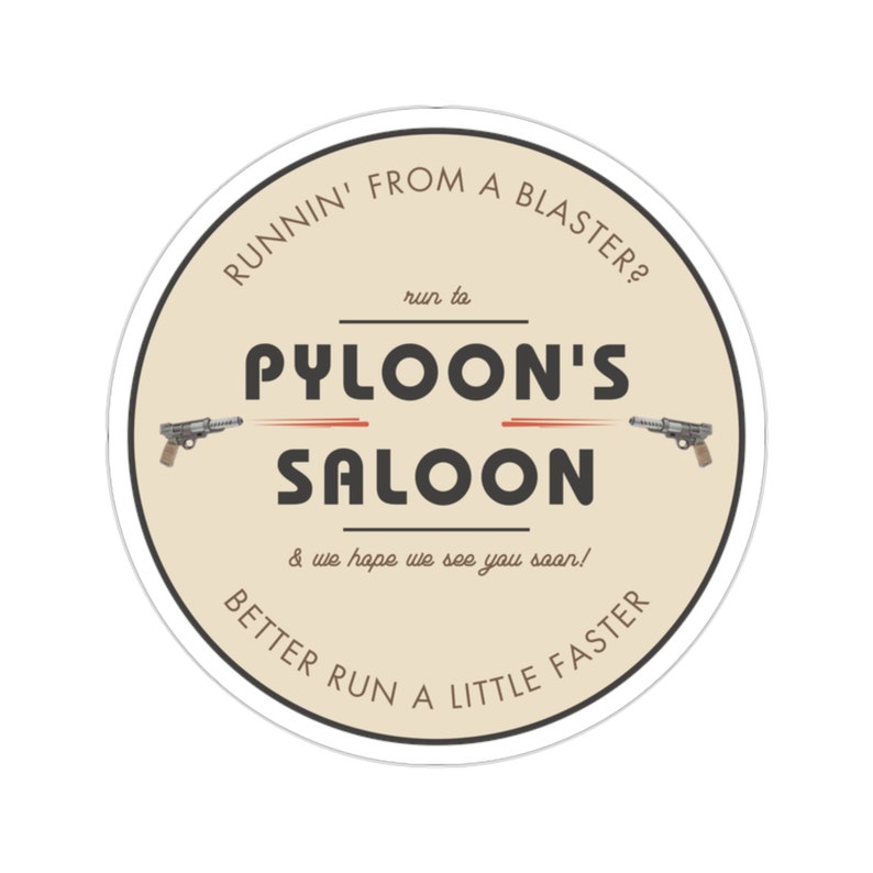 Jedi Survivor Star Wars Pyloon's Saloon Sticker - Etsy