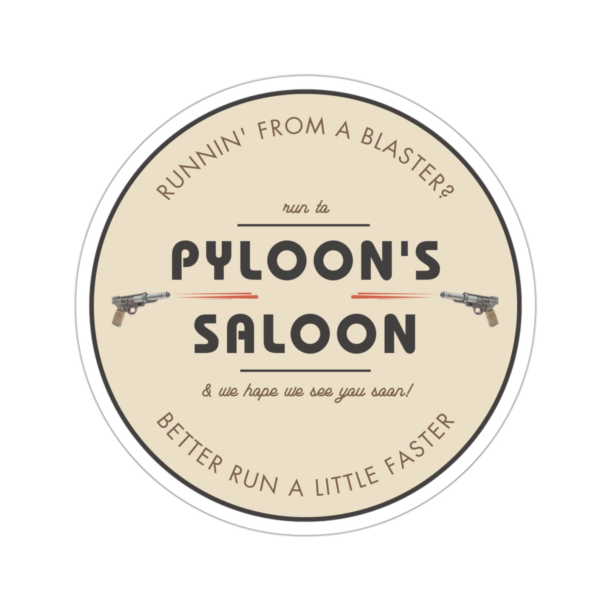 Jedi Survivor Star Wars Pyloon's Saloon Sticker - Etsy