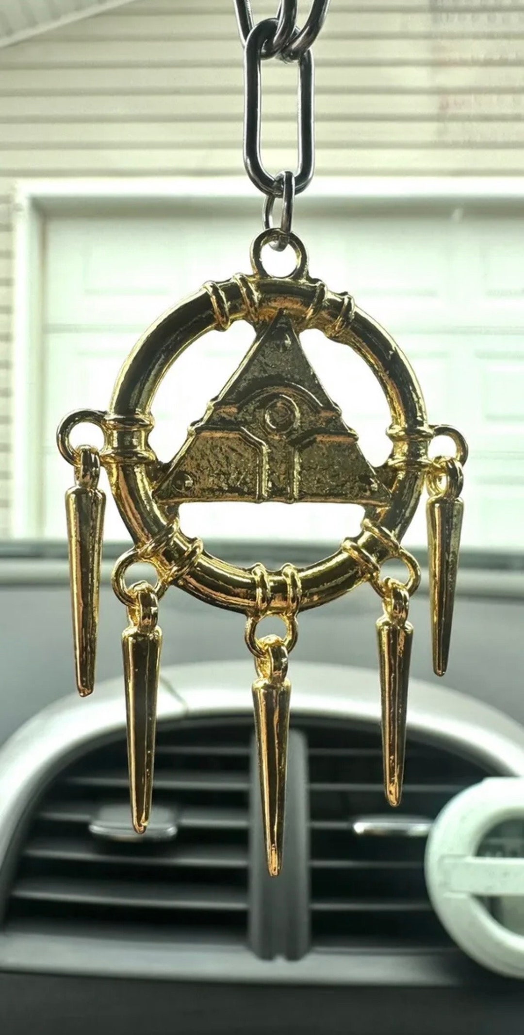 Yu-gi-oh Millennium Ring Mirror Ornament - Etsy