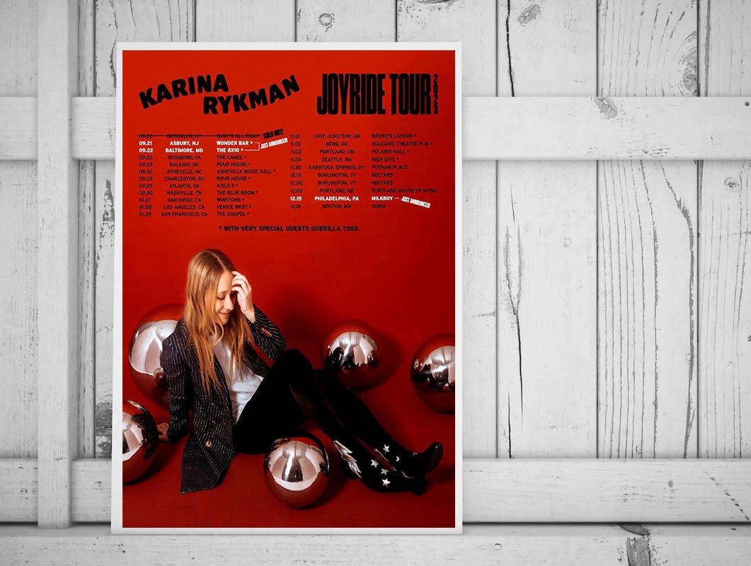 Karina Rykman Poster - Joyride Tour 2023 Poster sold by Ian Scott | SKU 48581719 | 20% OFF ...