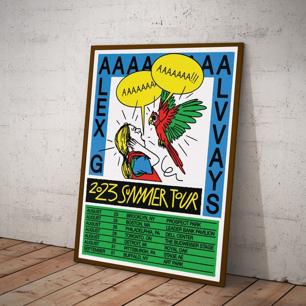 Alex G Poster - Etsy