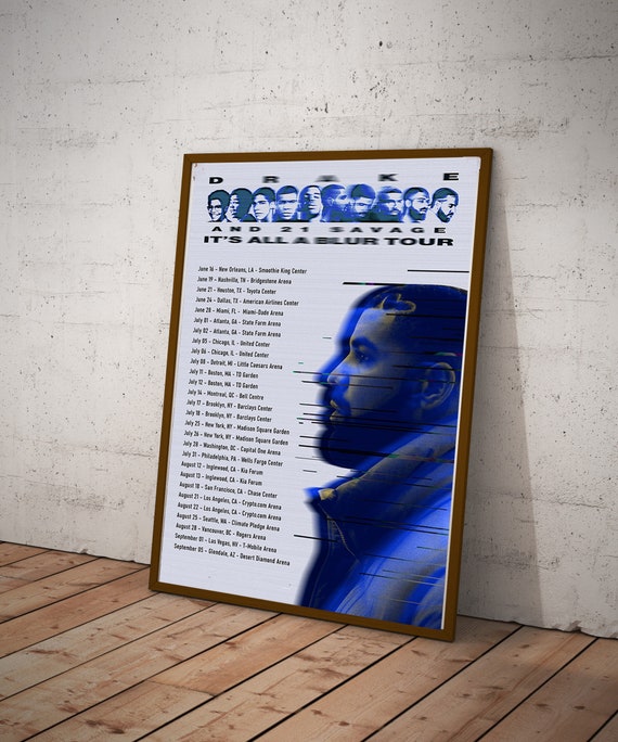 Drake Concert Poster