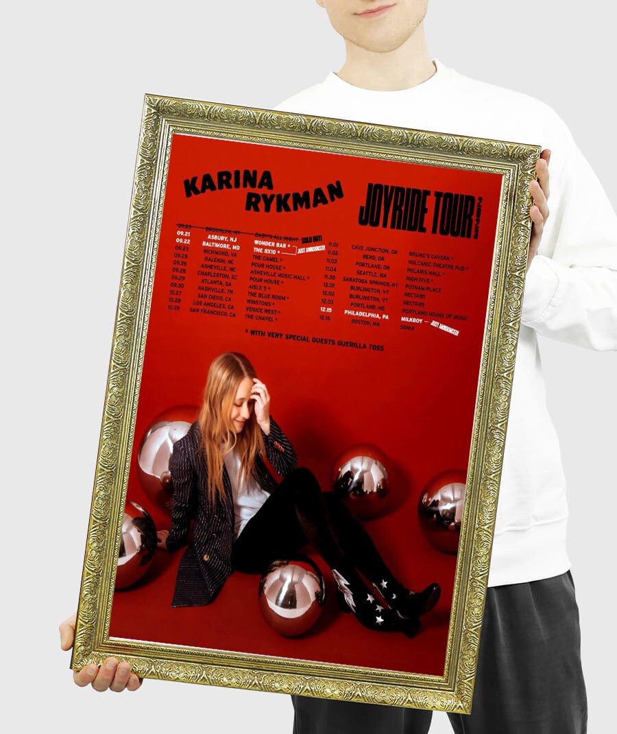 Karina Rykman Poster - Joyride Tour 2023 Poster sold by Ian Scott | SKU 48581719 | 20% OFF ...