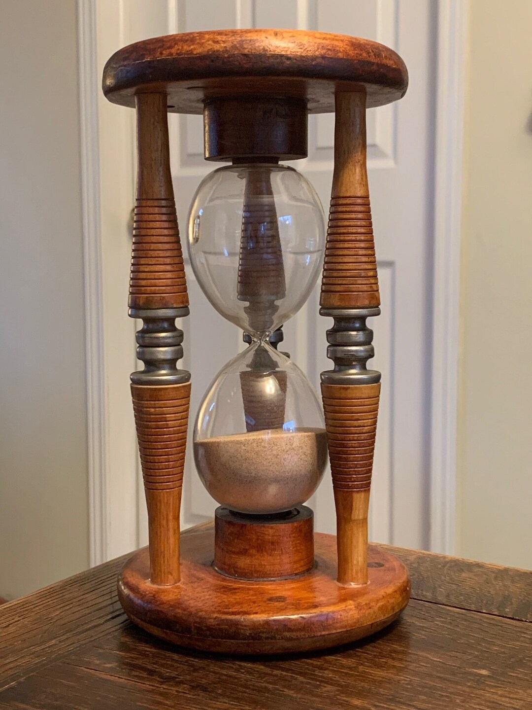 Hourglass Made From Old British Spinning Spool Bobbin 19th/20th C - Etsy