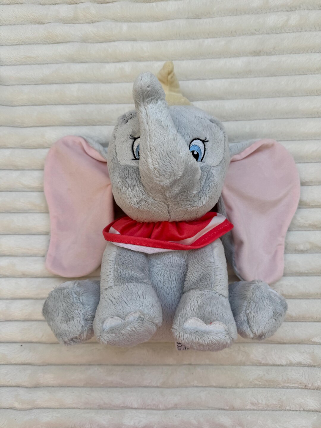 Disney Dumbo Elephant Grey Plush Toy Approx. 16 Used Please Look at the ...