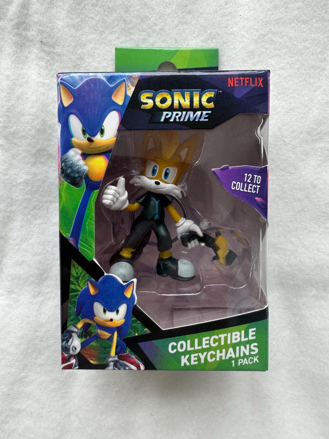 Sonic Prime Tails Keychain Sonic the Hedgehog SEGA Gaming New Please ...