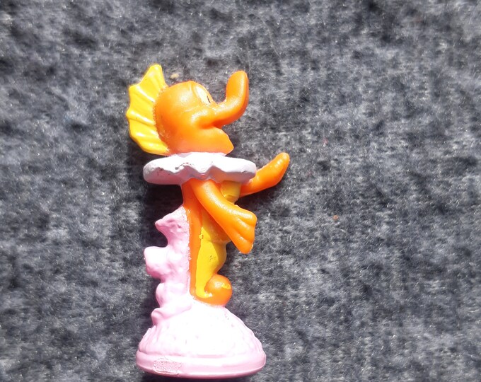 The Little Mermaid Mattel Pvc’s Seahorse Herald About 3.3 Cm. Used ...