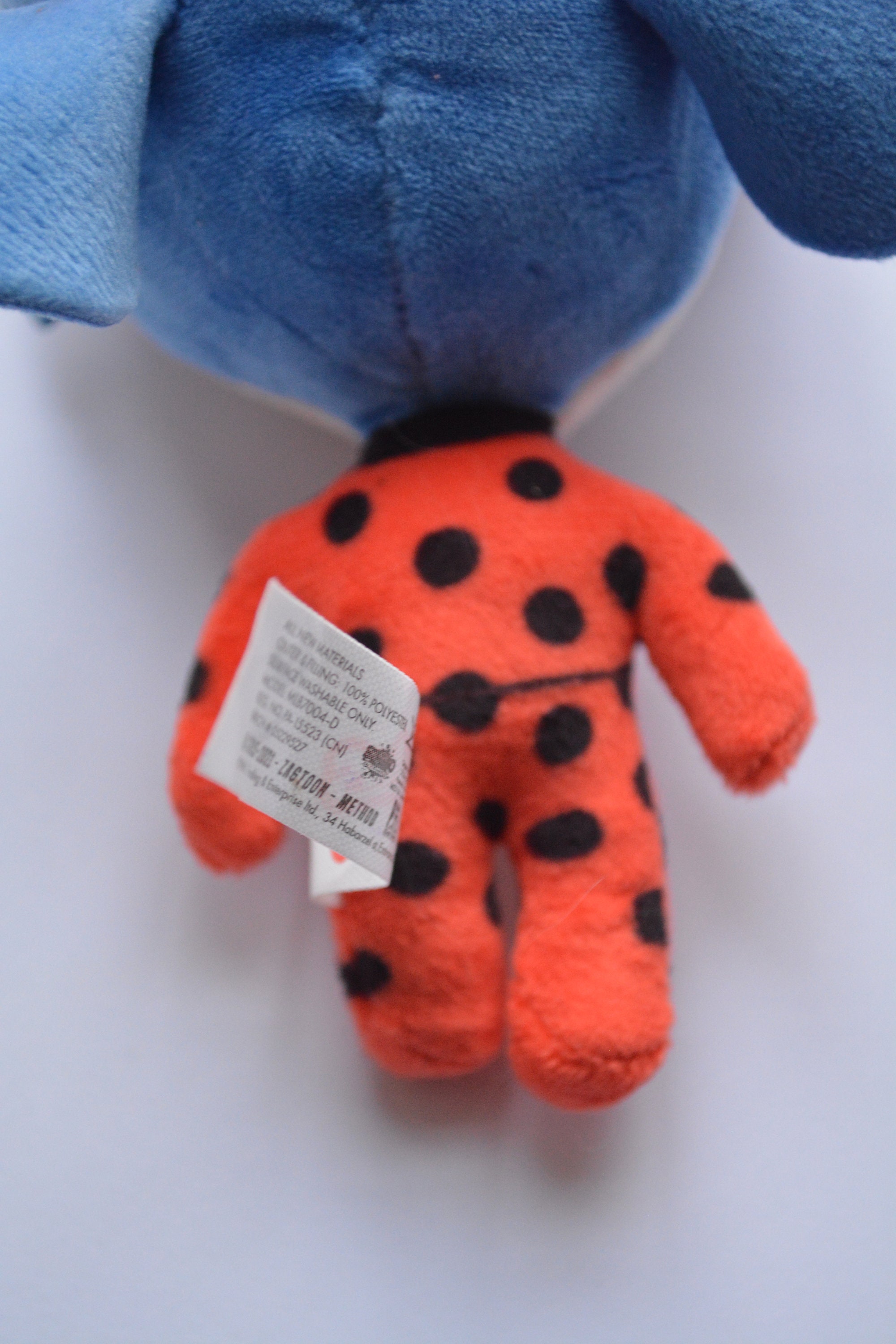 Zag Heroez Miraculous Ladybug Plush Figure Doll Clip Soft Lady Bug Used ...