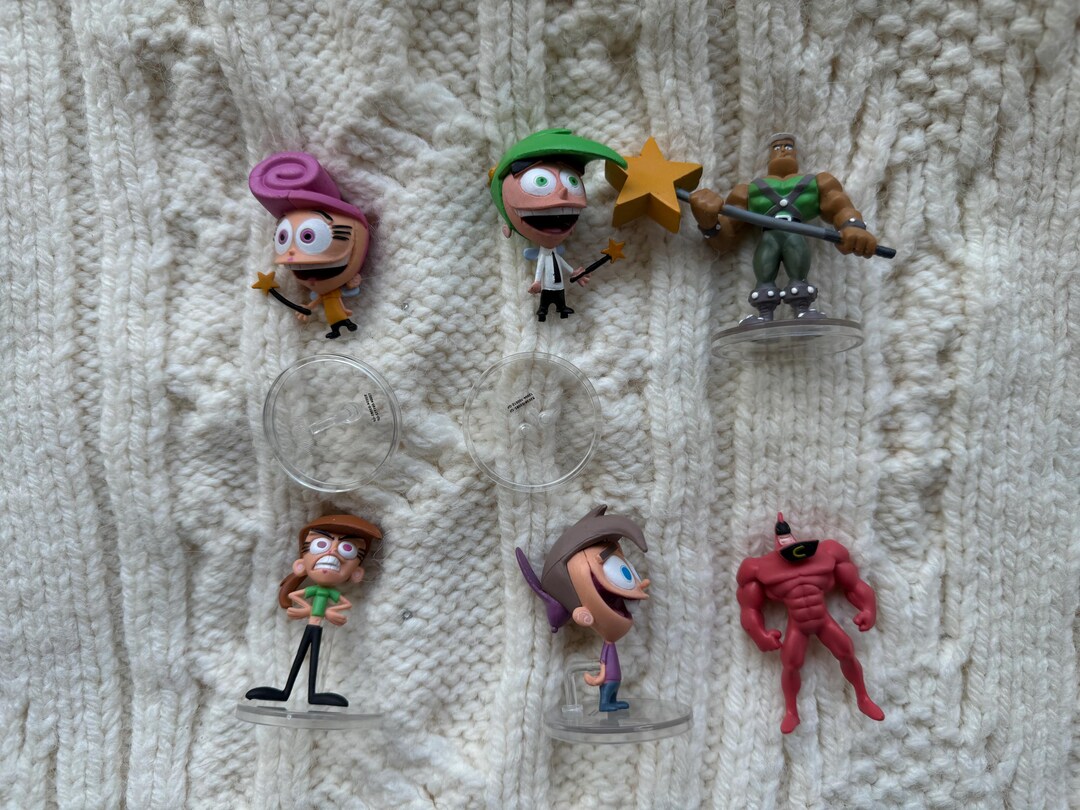Nickelodeon's Nicktoons Collectible Mini Figures the Fairly Odd Parents ...
