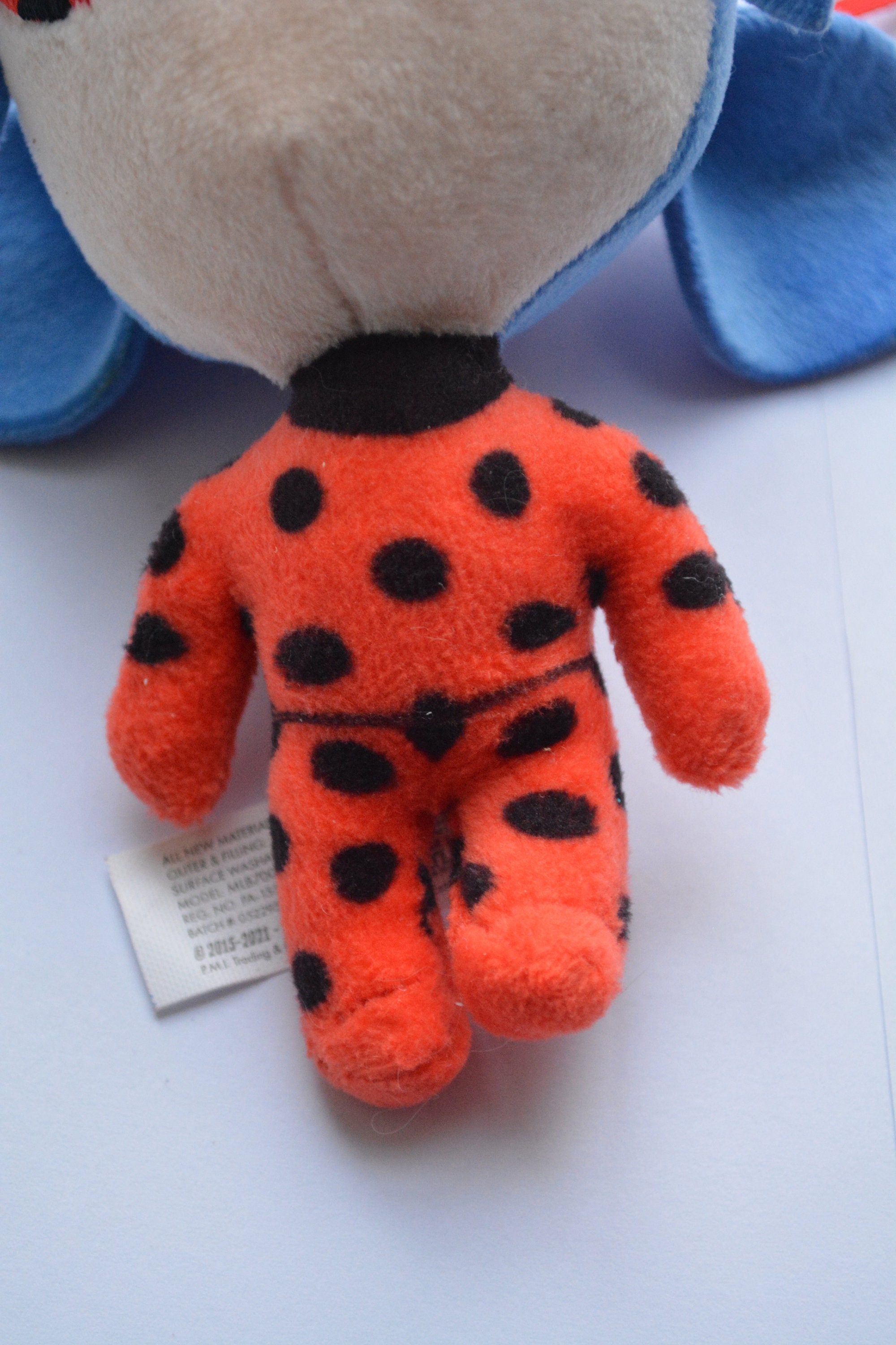 Zag Heroez Miraculous Ladybug Plush Figure Doll Clip Soft Lady Bug Used ...