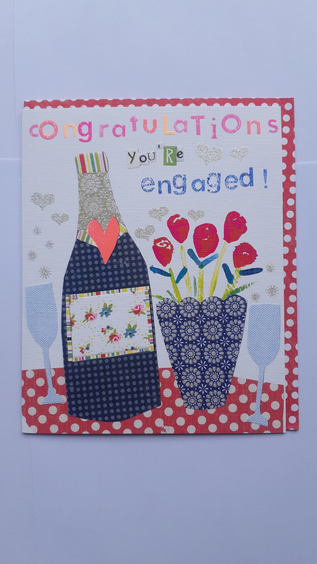 Congratulations You Are Engaged Postcard Designed by - Etsy