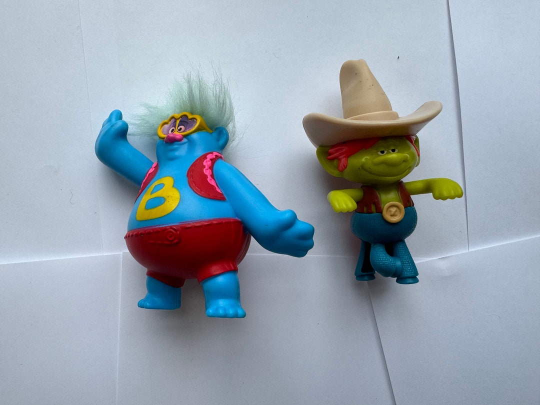 Mcdonald's Happy Meal Toy Biggie Troll and Hickory Trolls World Tour ...