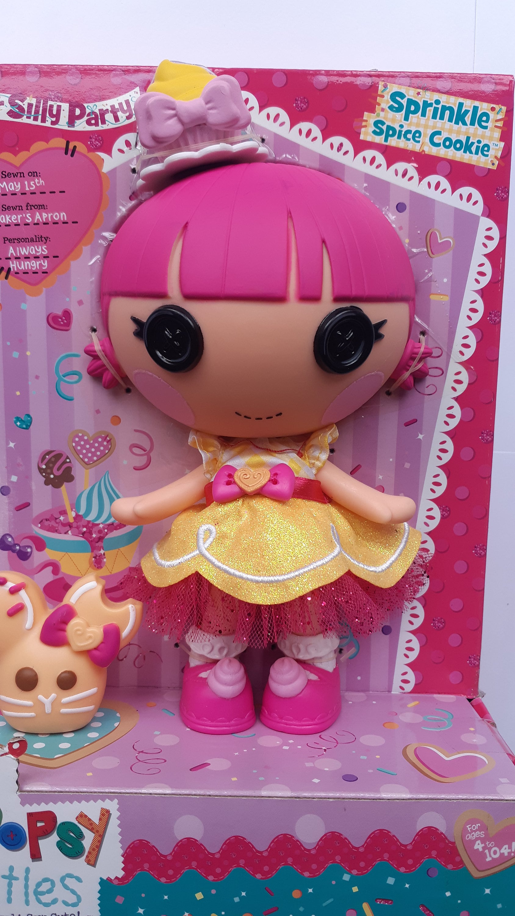 Lalaloopsy Littles Super Silly Party Sprinkle Spice Cookie MGA New but ...