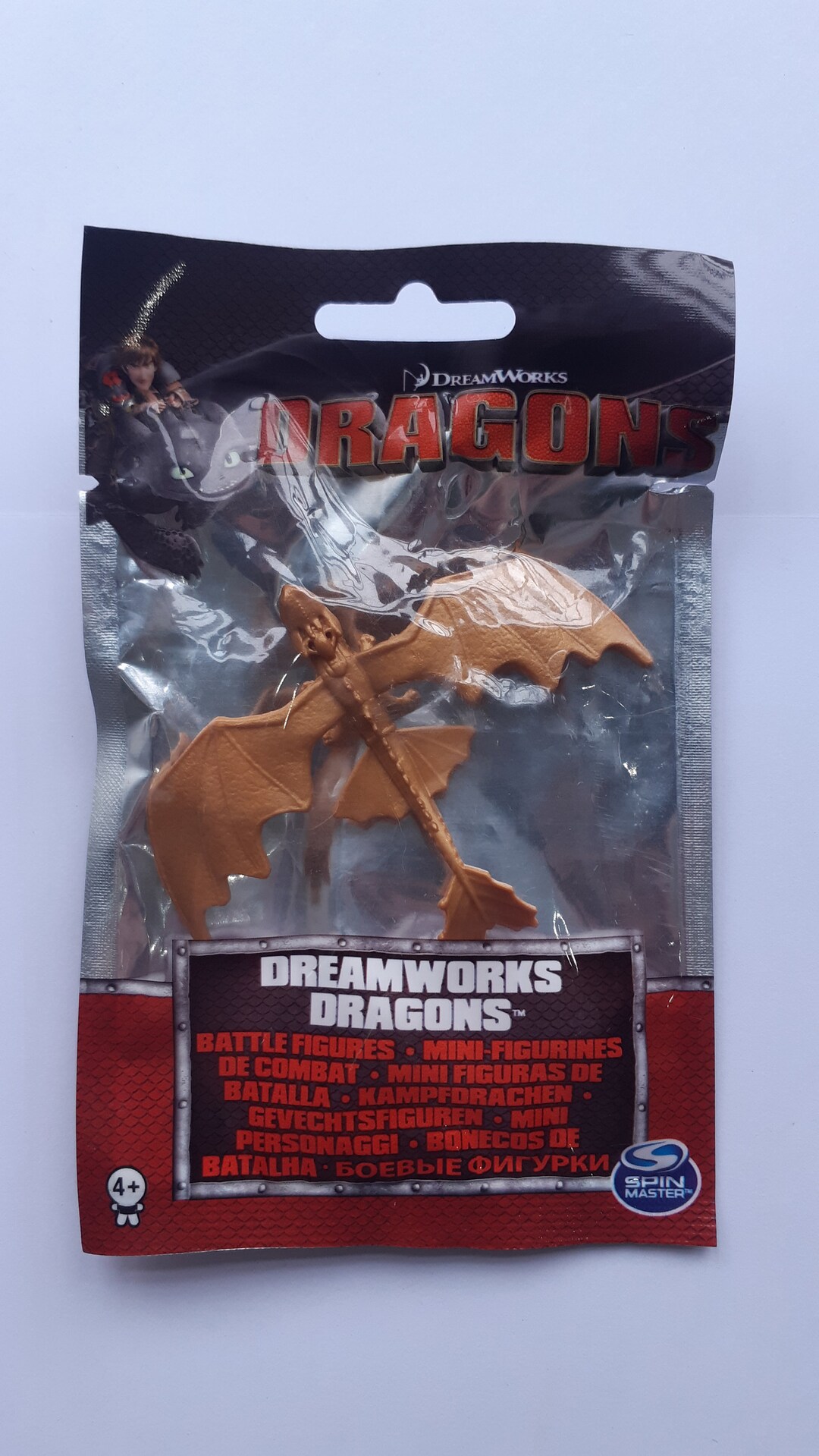 Dreamworks Dragons Mini Battle Figures Toothless Gold Spin - Etsy