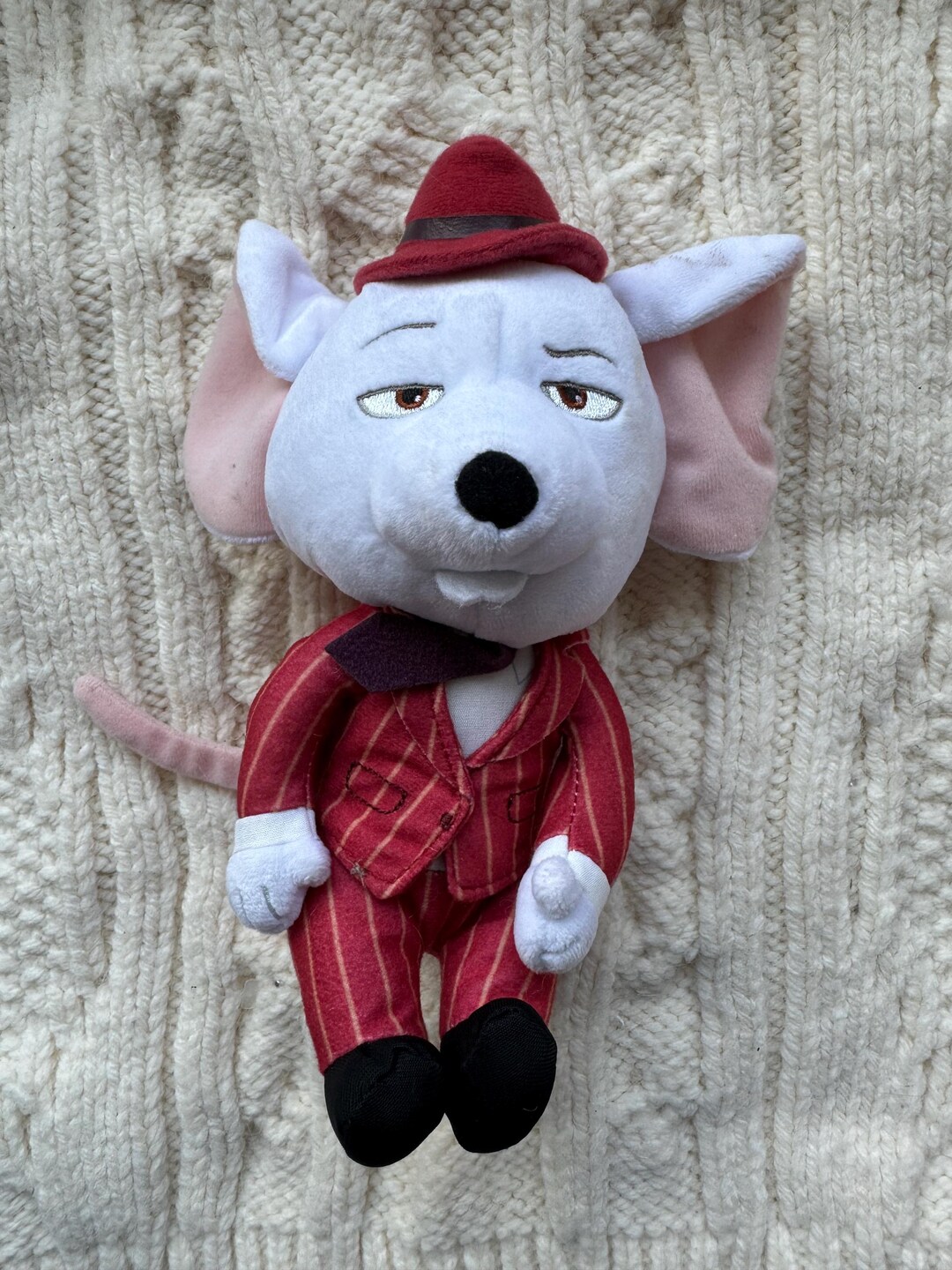 TY Beanie Babies Mike Mouse Sing Movie Character Dirty Used Please Look ...