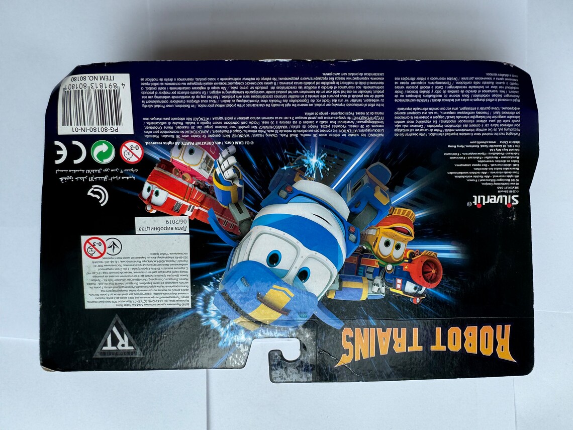 Robot Trains Alf Deluxe Set New the Pack is Damaged Please Look at the ...