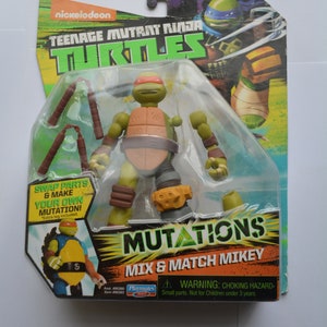 TMNT Teenage Mutant Ninja Turtles Mutations Mix & Match Mikey ...