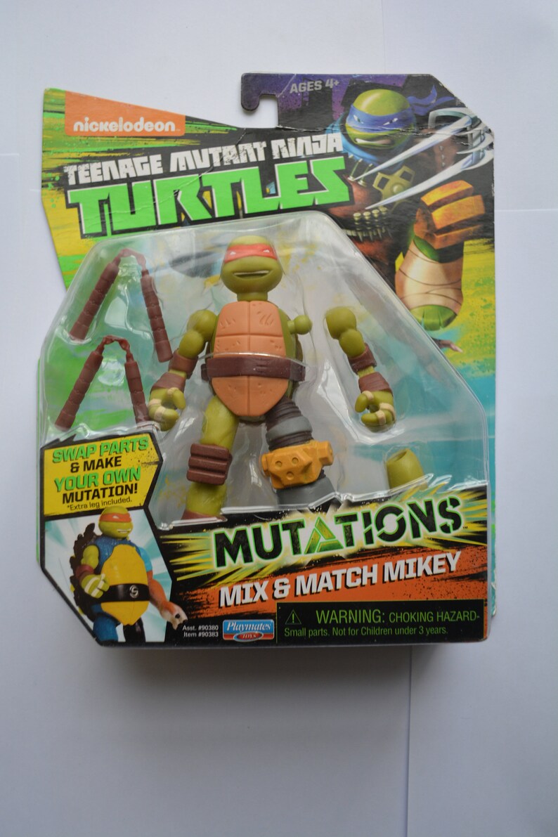 TMNT Teenage Mutant Ninja Turtles Mutations Mix & Match Mikey ...