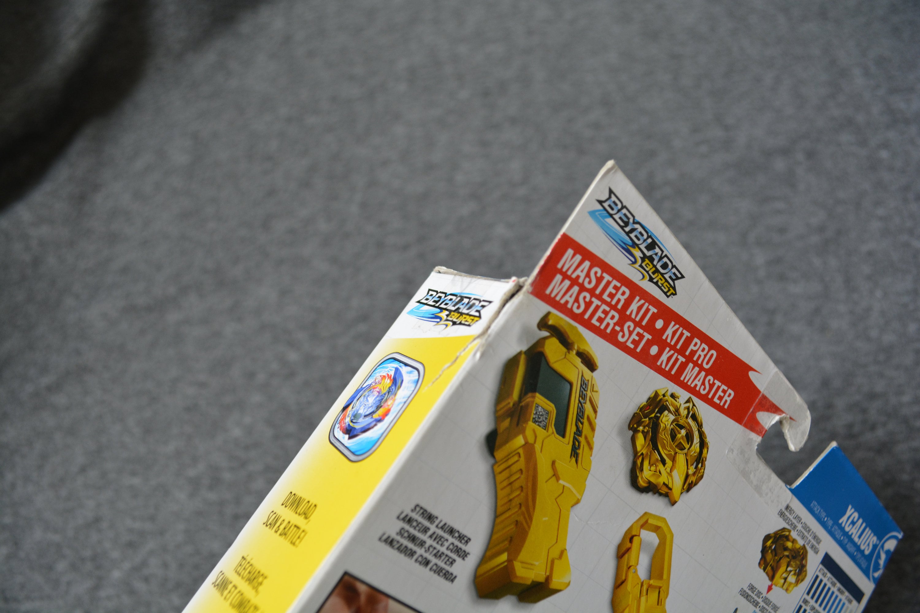 Hasbro Beyblade Burst Xcalius Master Kit Gold C1516 New but - Etsy