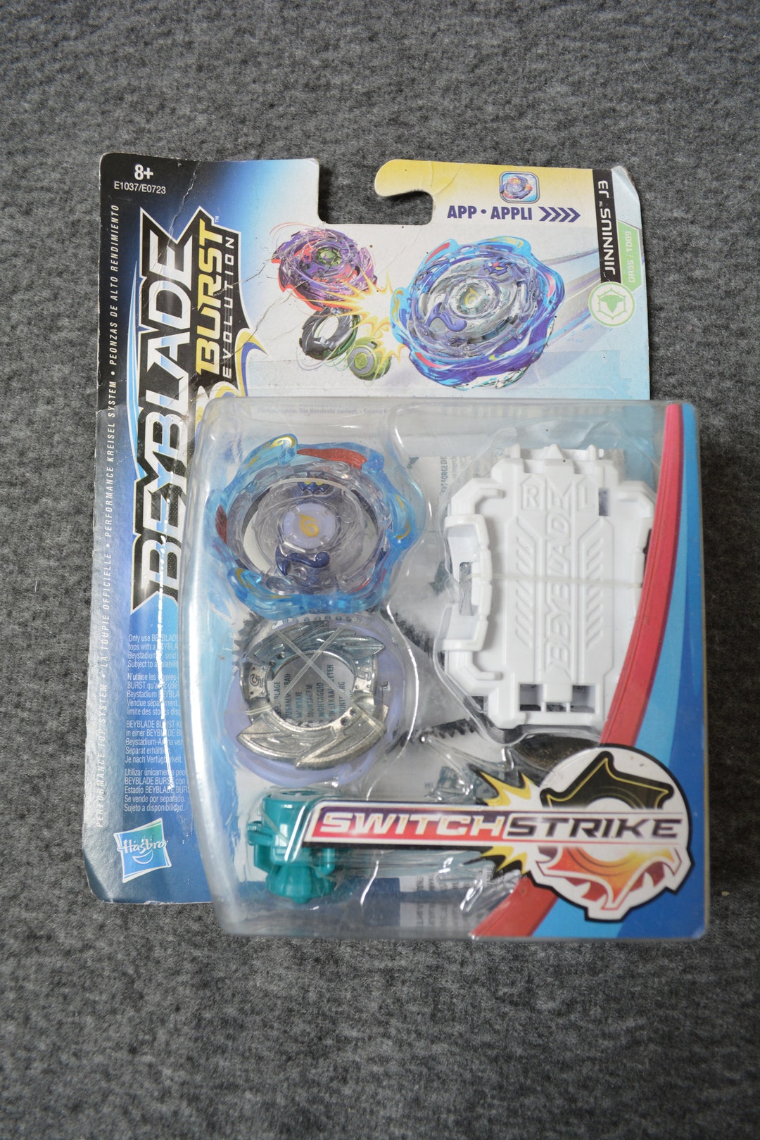 Beyblade Burst Evolution Switchstrike Starter Pack Jinnius J3 Hasbro ...