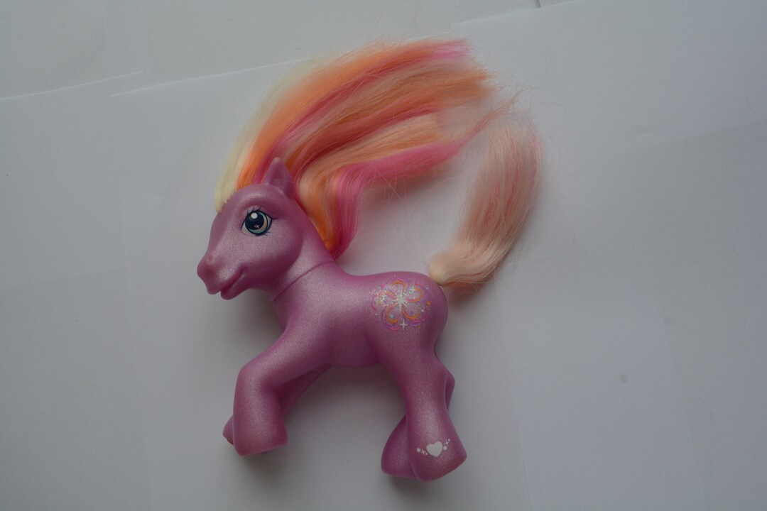 2003 Twinkle Twirl My Little Pony Cutie Mark Purple G3 MLP Used Cutted ...
