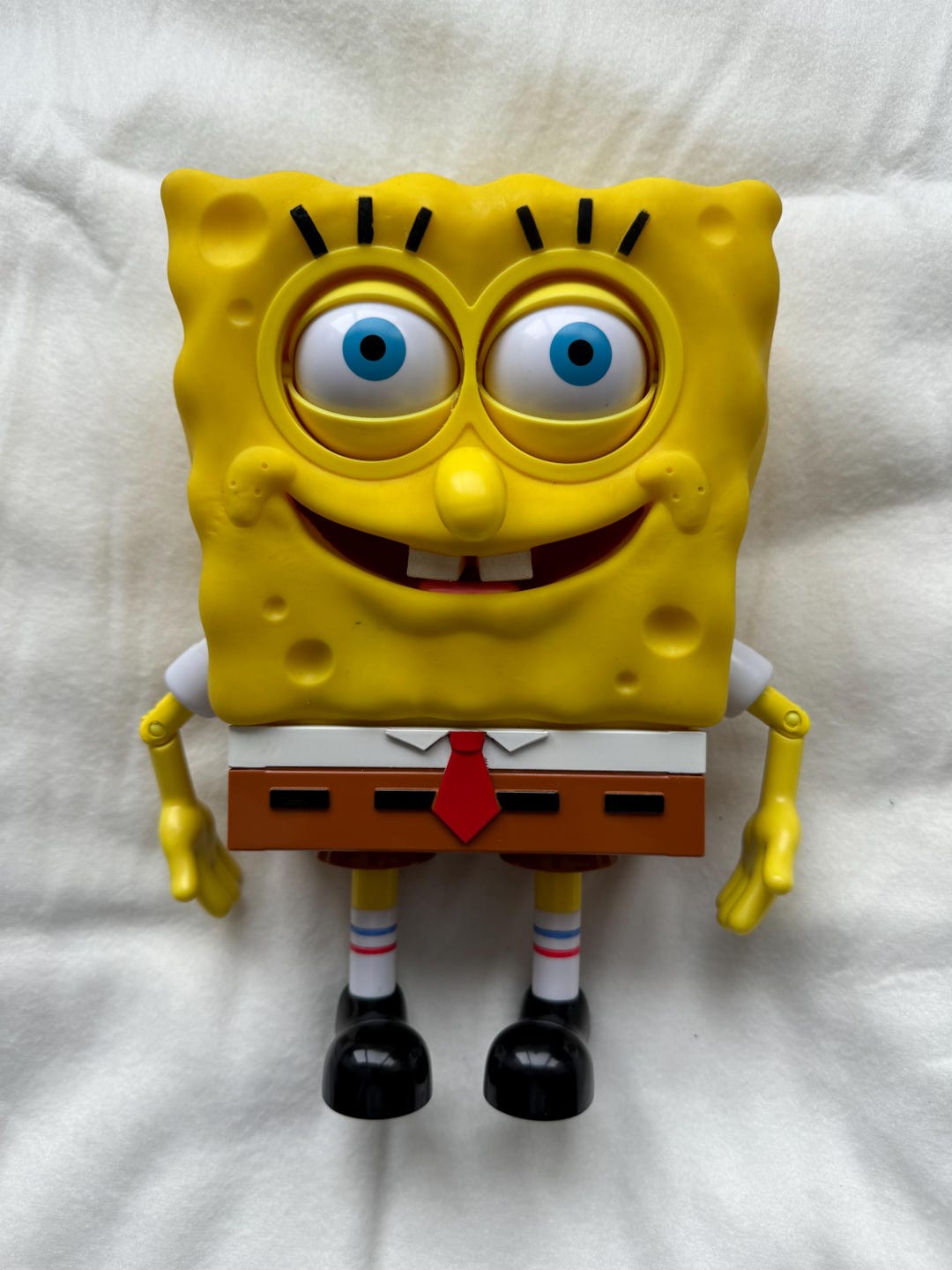 Spongebuddy Squarepants Aboud 10" Rubber Spongebob Talking Figurine ...