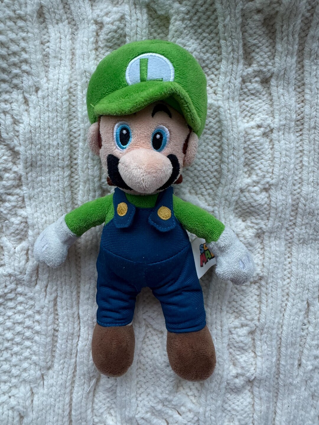 Super Mario Bros Luigi Plush Soft About 25cm Nintendo Simba Used Please ...