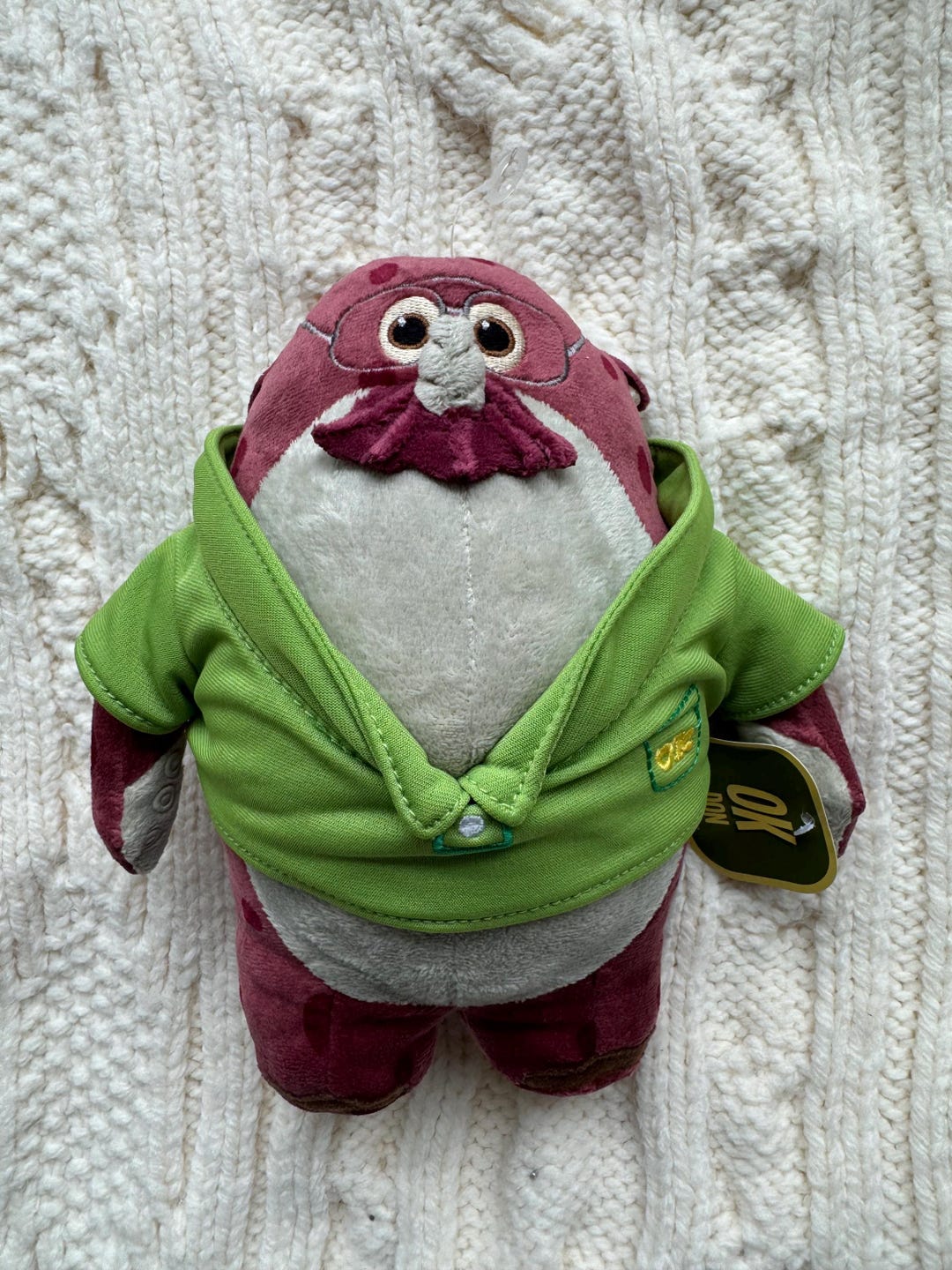Disney Pixar Plush Don Carlton Monsters Inc OK University Stuffed Plush ...