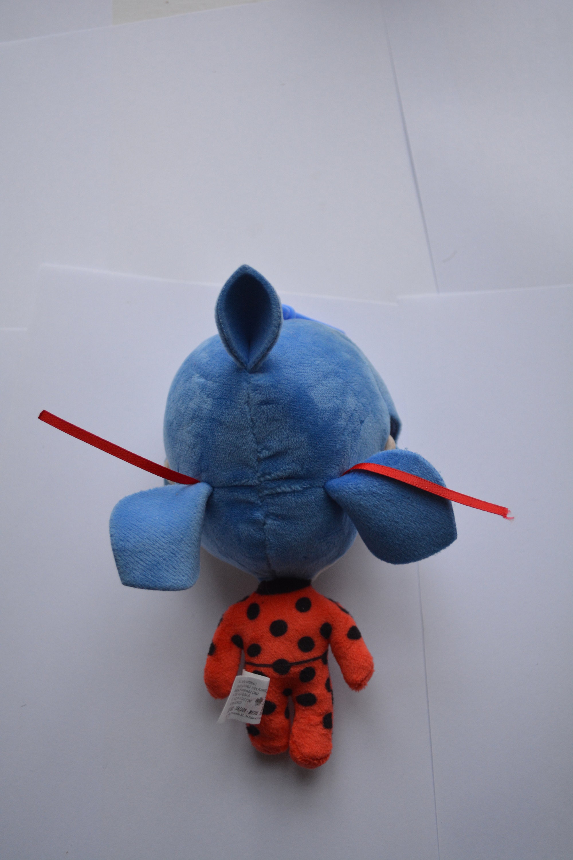 Zag Heroez Miraculous Ladybug Plush Figure Doll Clip Soft Lady Bug Used ...