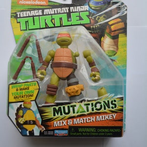 TMNT Teenage Mutant Ninja Turtles Mutations Mix & Match Mikey ...