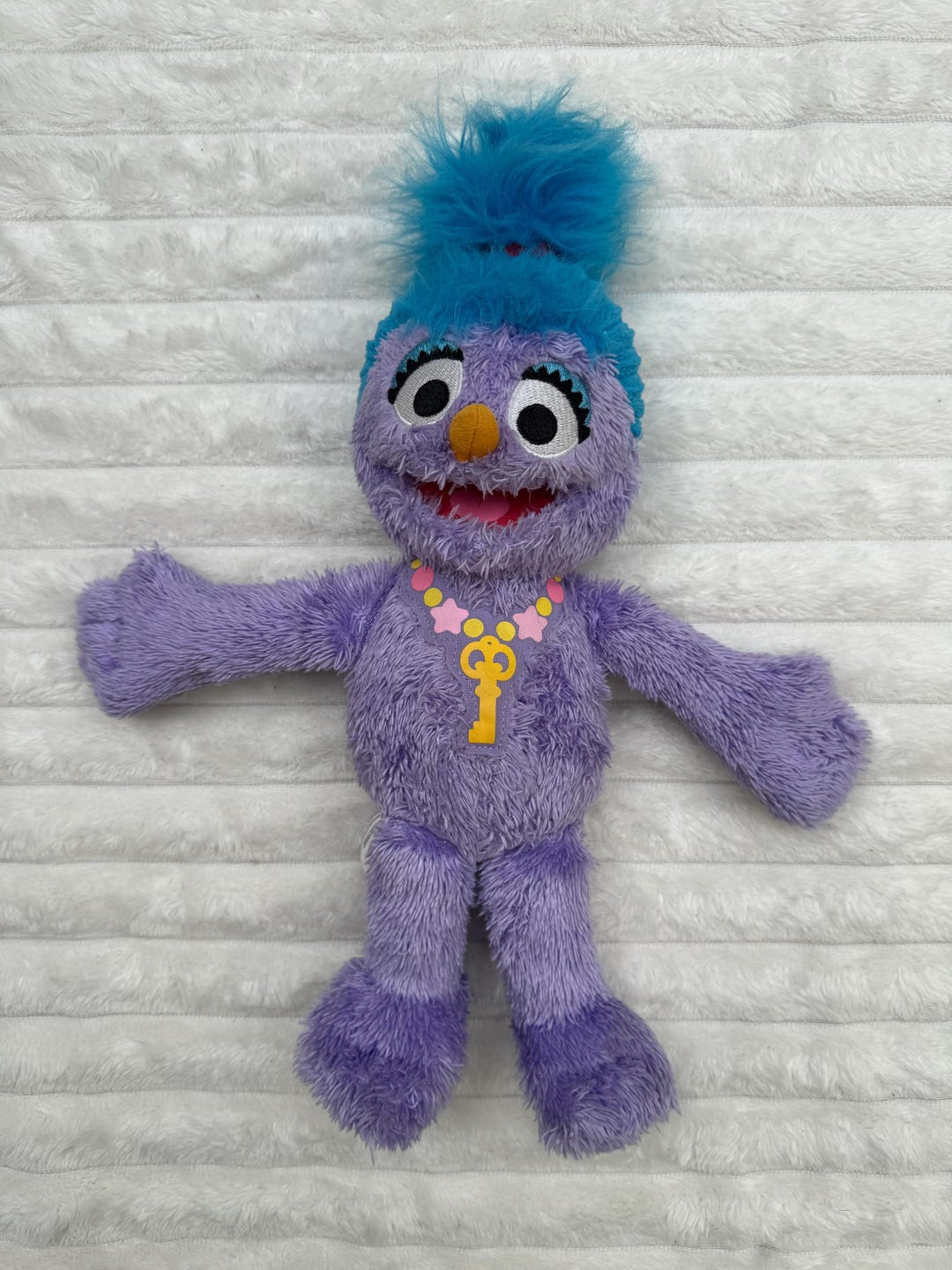 Talking Sesame Street Furchester Hotel Phoebe Plush Approx. 13" Used ...